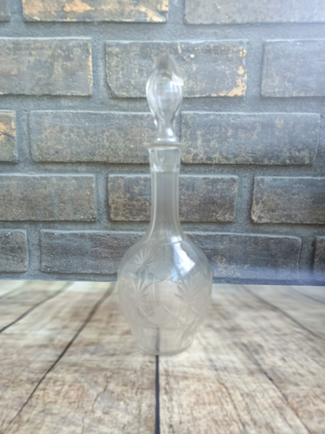 Vintage Soviet Decanter Vodka Cork USSR 1970s, Liquor Dispenser ...