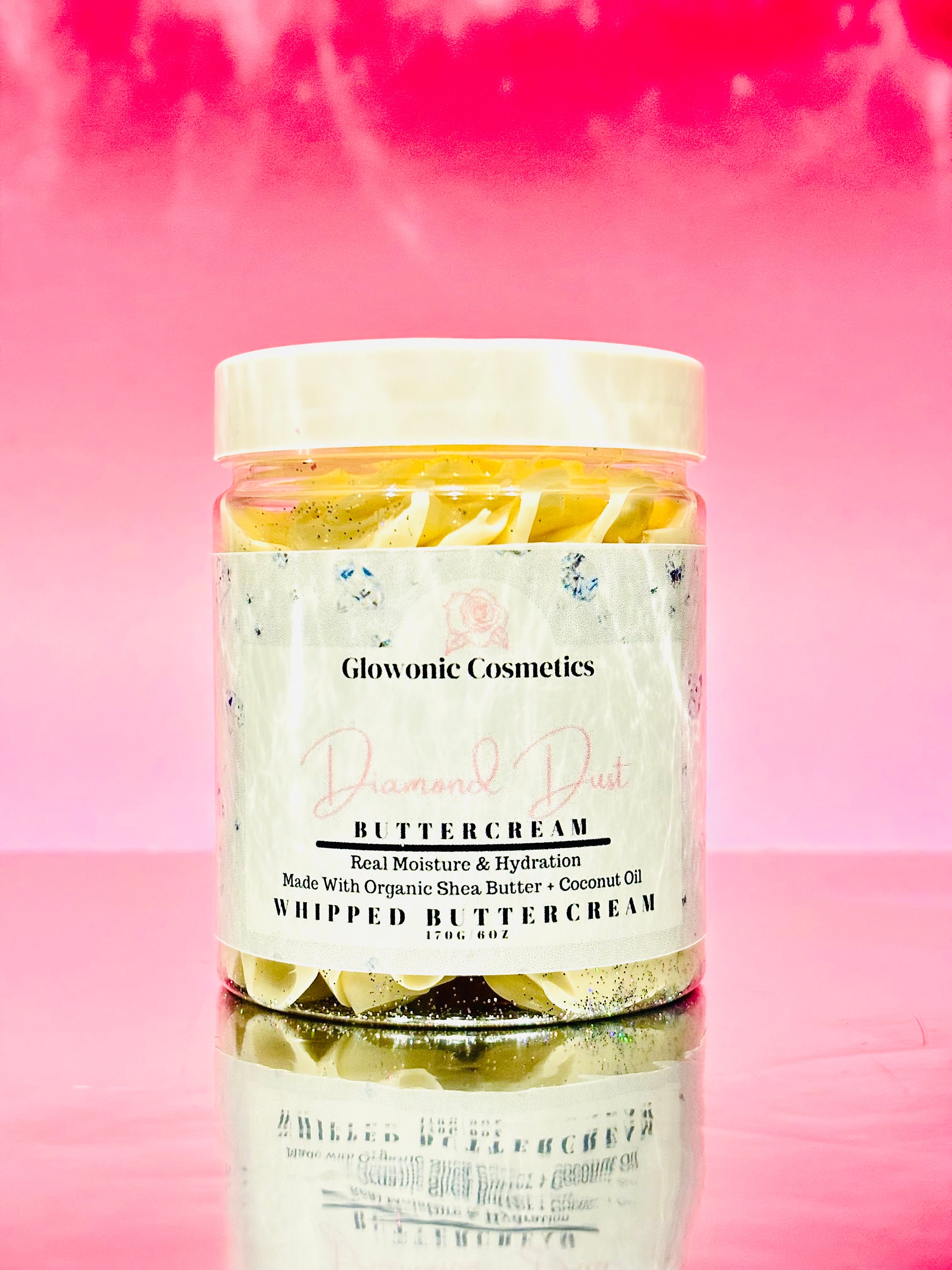 Diamond Dust Whipped Body Butter 48 Hour Moisture , Non Melting ...