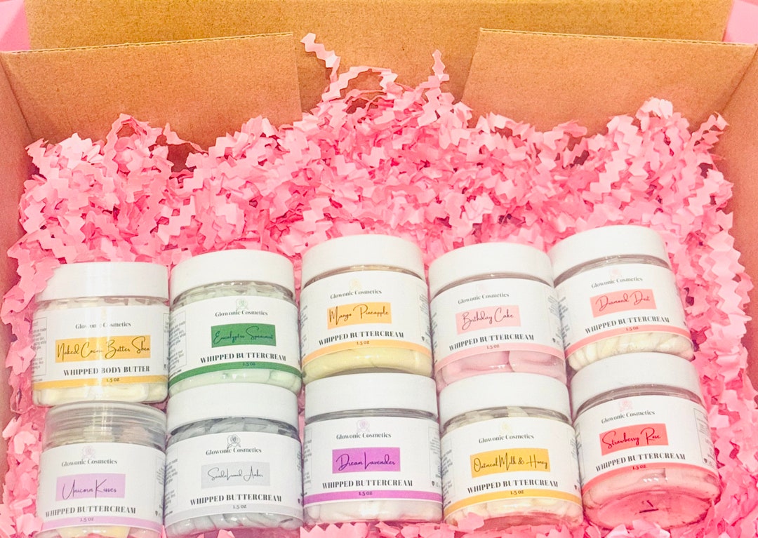 Whipped Body Butter Sample Kit 10 Bundled Body Butter Set - Etsy