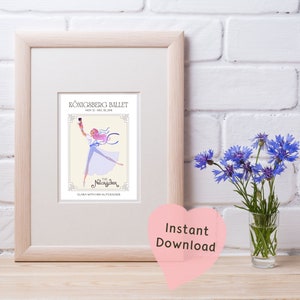 Nutcracker Clara Poster Holiday Nutcracker Gifts Dance Holiday Gifts ...