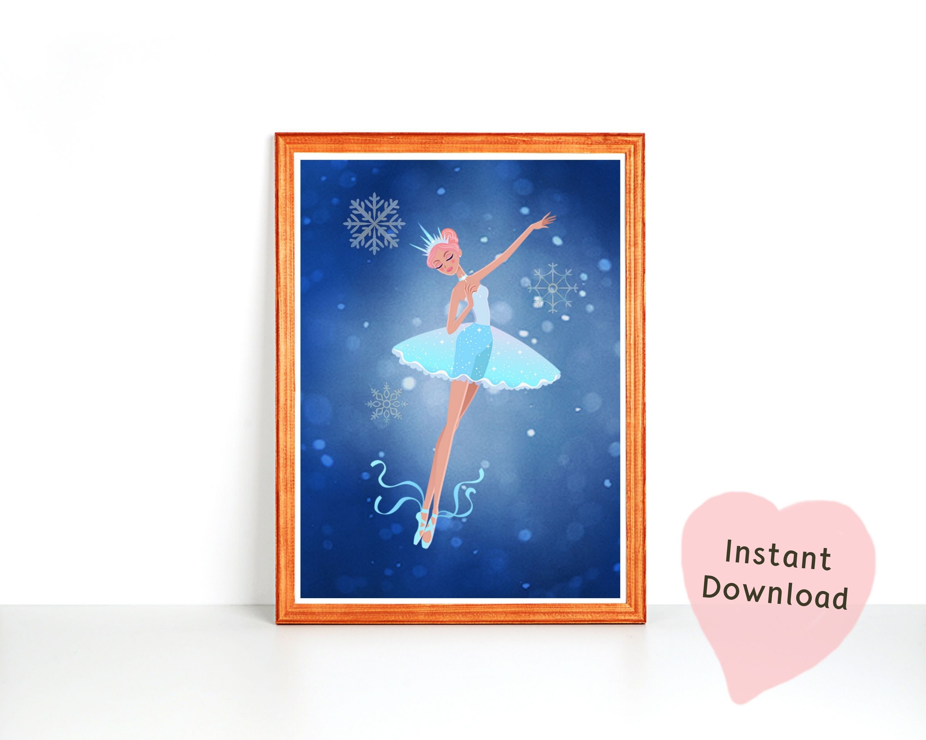 Snow Queen | Nutcracker Ballet Wall Art | Nutcracker Ballet Christmas ...