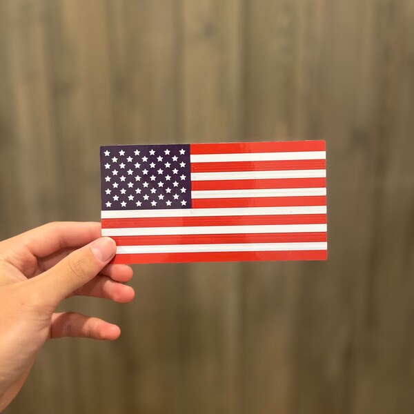 American Flag Decal - Etsy