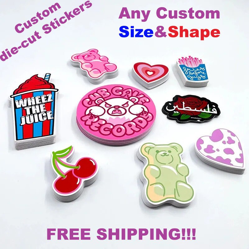 Custom Stickers - Etsy
