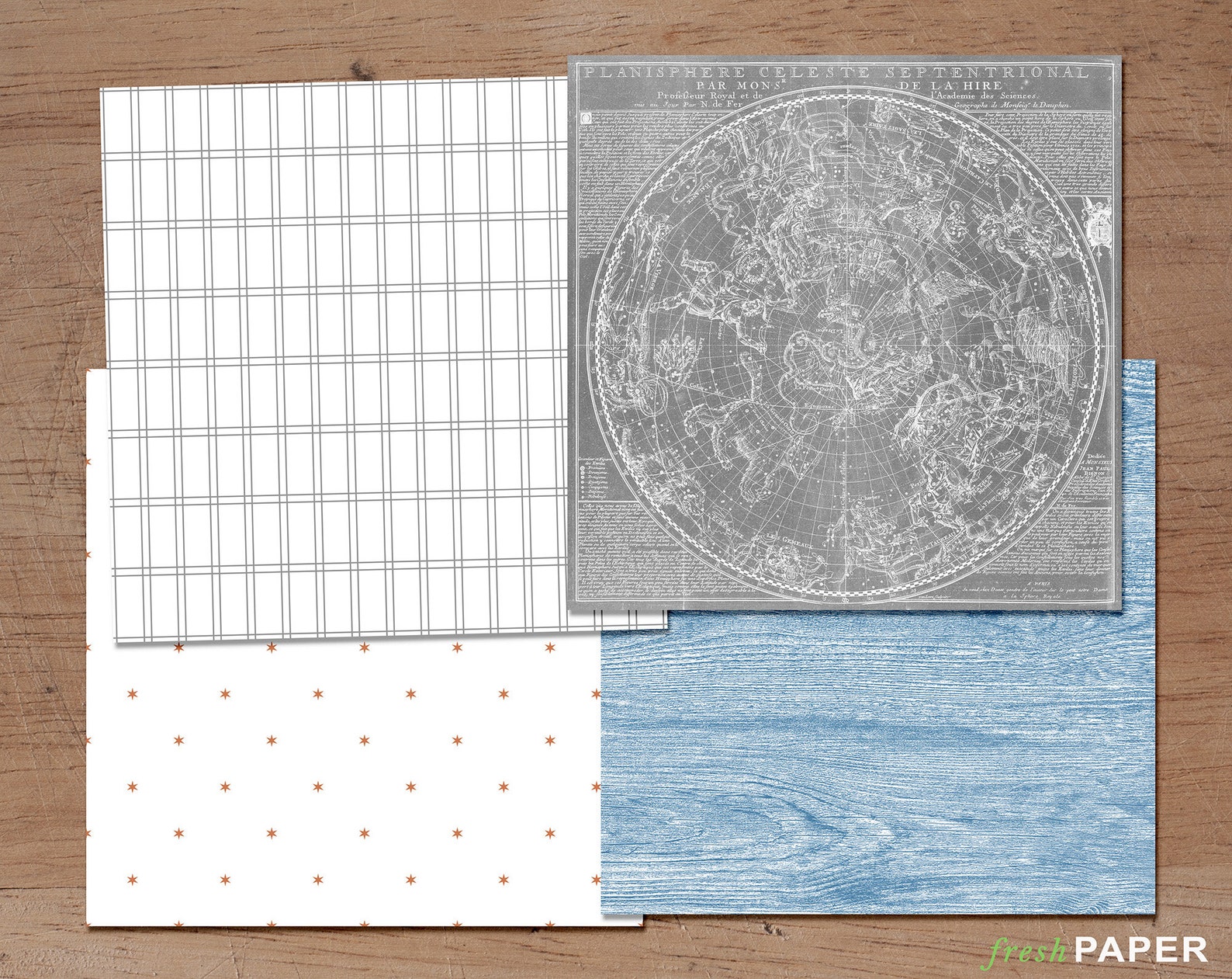 Nature Digital Scrapbooking Kit, Nature Clipart, Nature Digital Paper ...