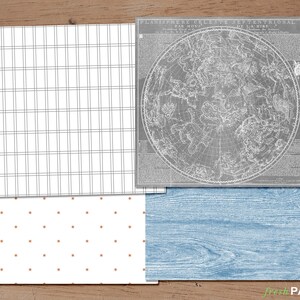 Nature Digital Scrapbooking Kit, Nature Clipart, Nature Digital Paper ...