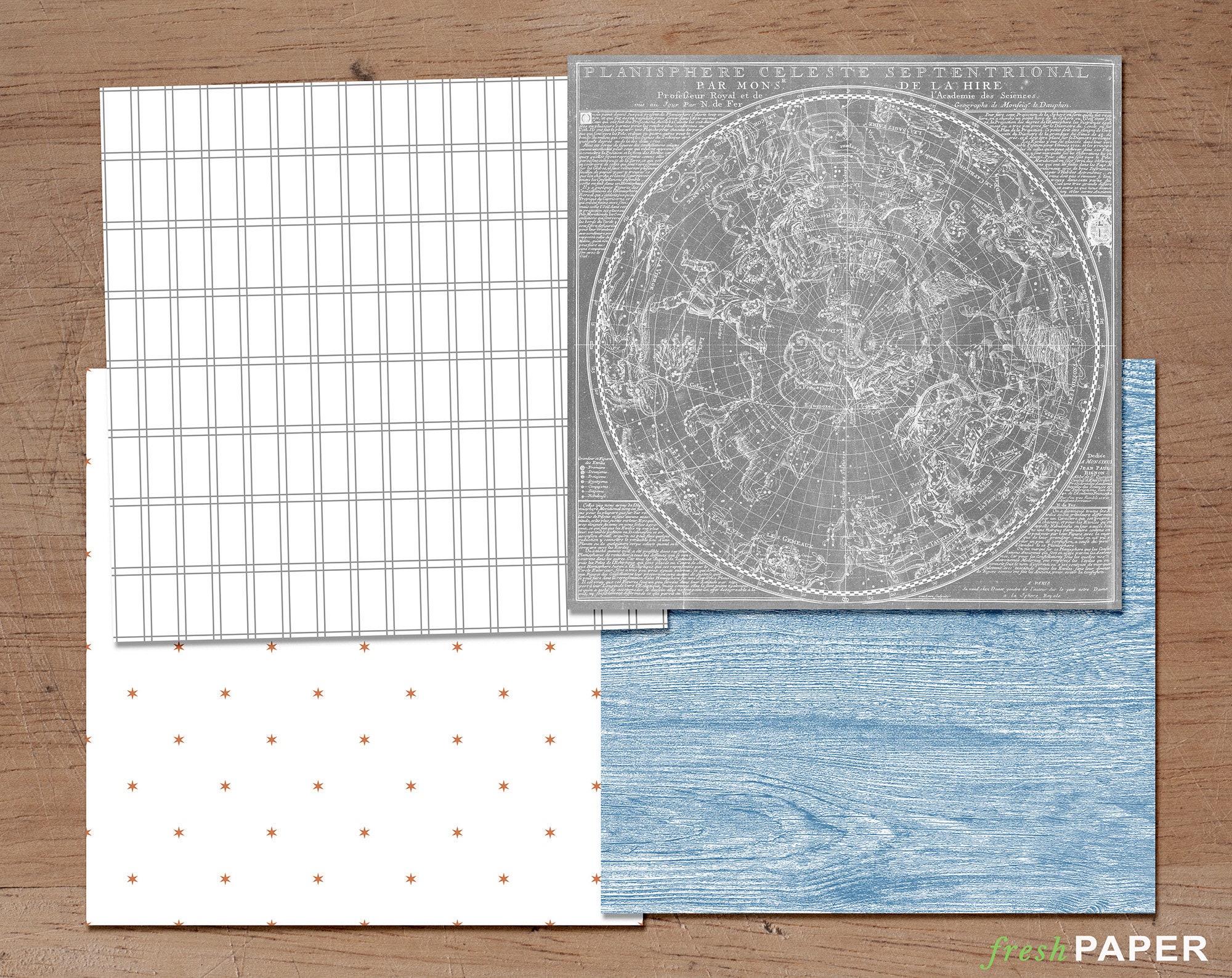 Nature Digital Scrapbooking Kit, Nature Clipart, Nature Digital Paper ...