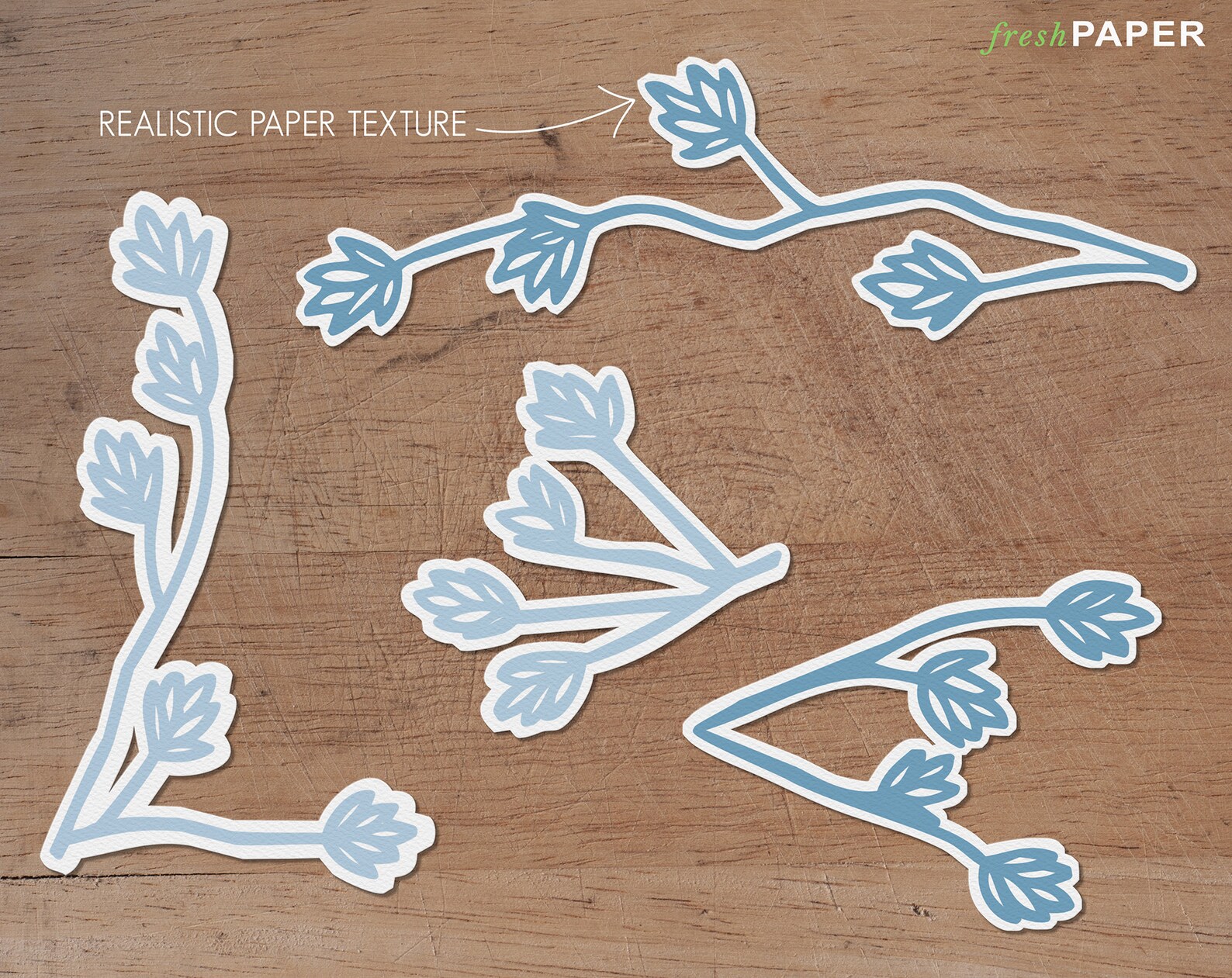 Vine Clipart Flower Clipart Digital Vines Doodle Clipart - Etsy