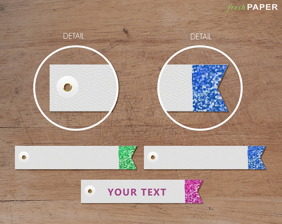 Glitter Tags Clipart, Glitter Labels, Birthday Clipart, Birthday Tags ...