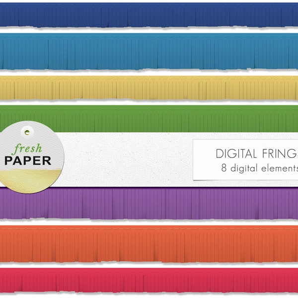 Paper Fringe - Etsy