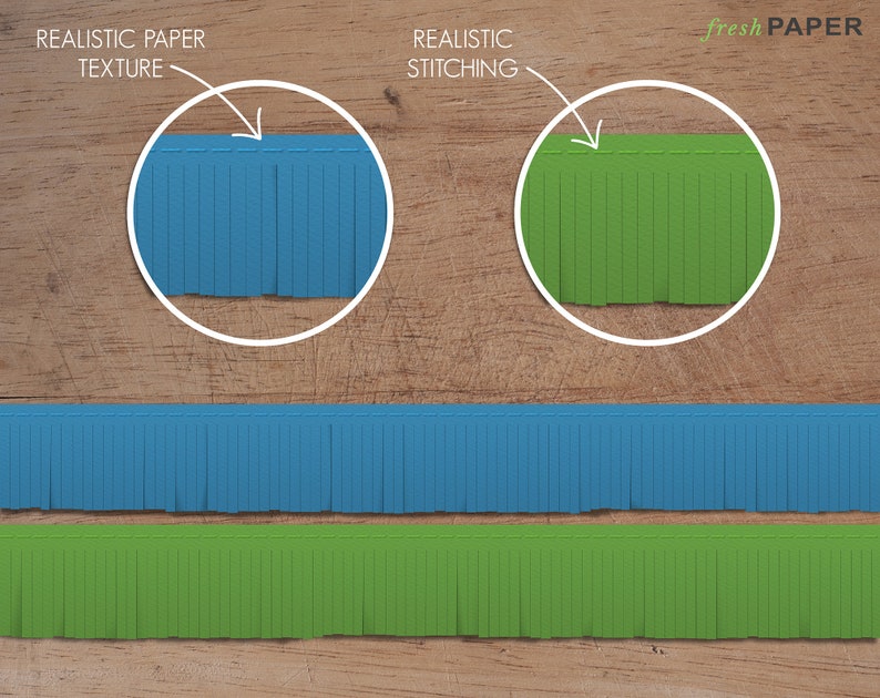 Digital Fringe, Fringe Clipart, Digital Paper Fringe, Fringe Border ...