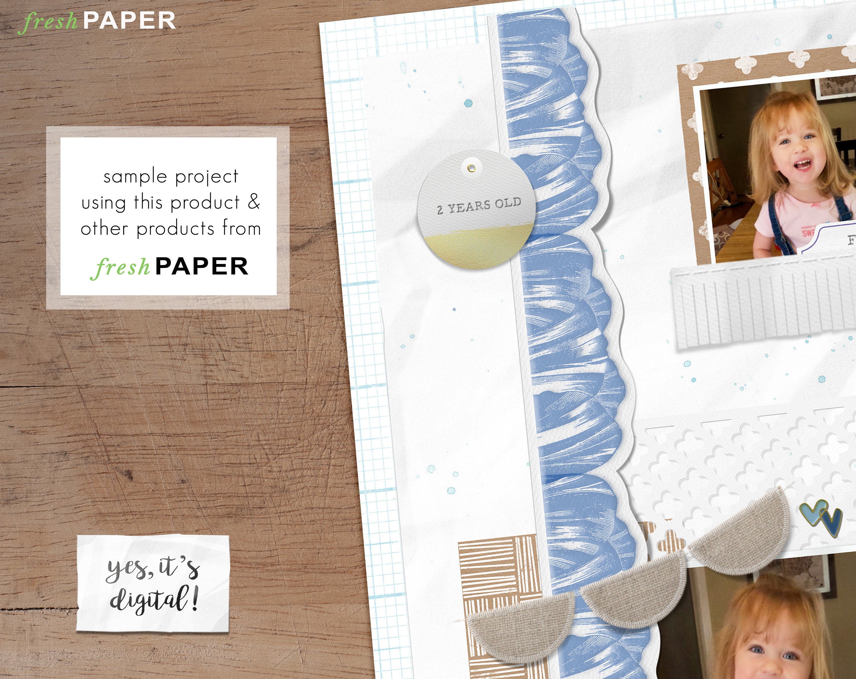 Scrapbook Borders, Flower Border, Digital Borders, Floral Clipart ...