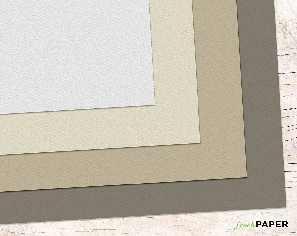 Digital Cardstock Paper Neutral, Digital Paper, Neutral Digital ...