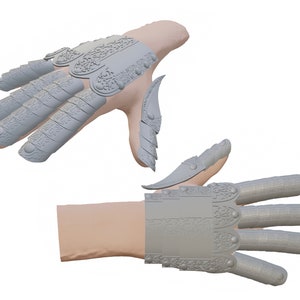 Medieval Hand Armor 3D Models STL Files for 3d/resin Printing - Etsy