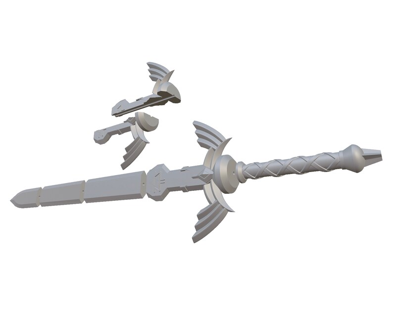 Zelda Master Sword 3D Models STL Files for 3D Printing - Etsy