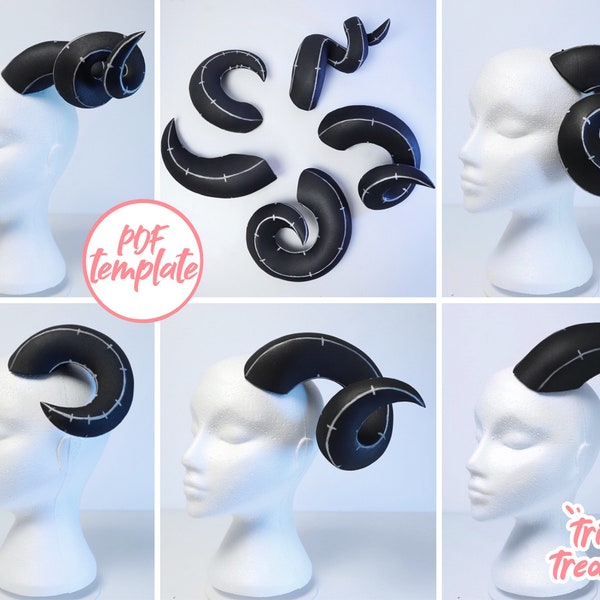 Eva Template Horn - Etsy