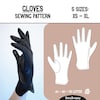 Glove Making Pattern - Ladies + Video Tutorial and Instructions ...