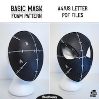 Masks and Ears EVA Foam Cosplay Pattern Collection - 10 Different ...