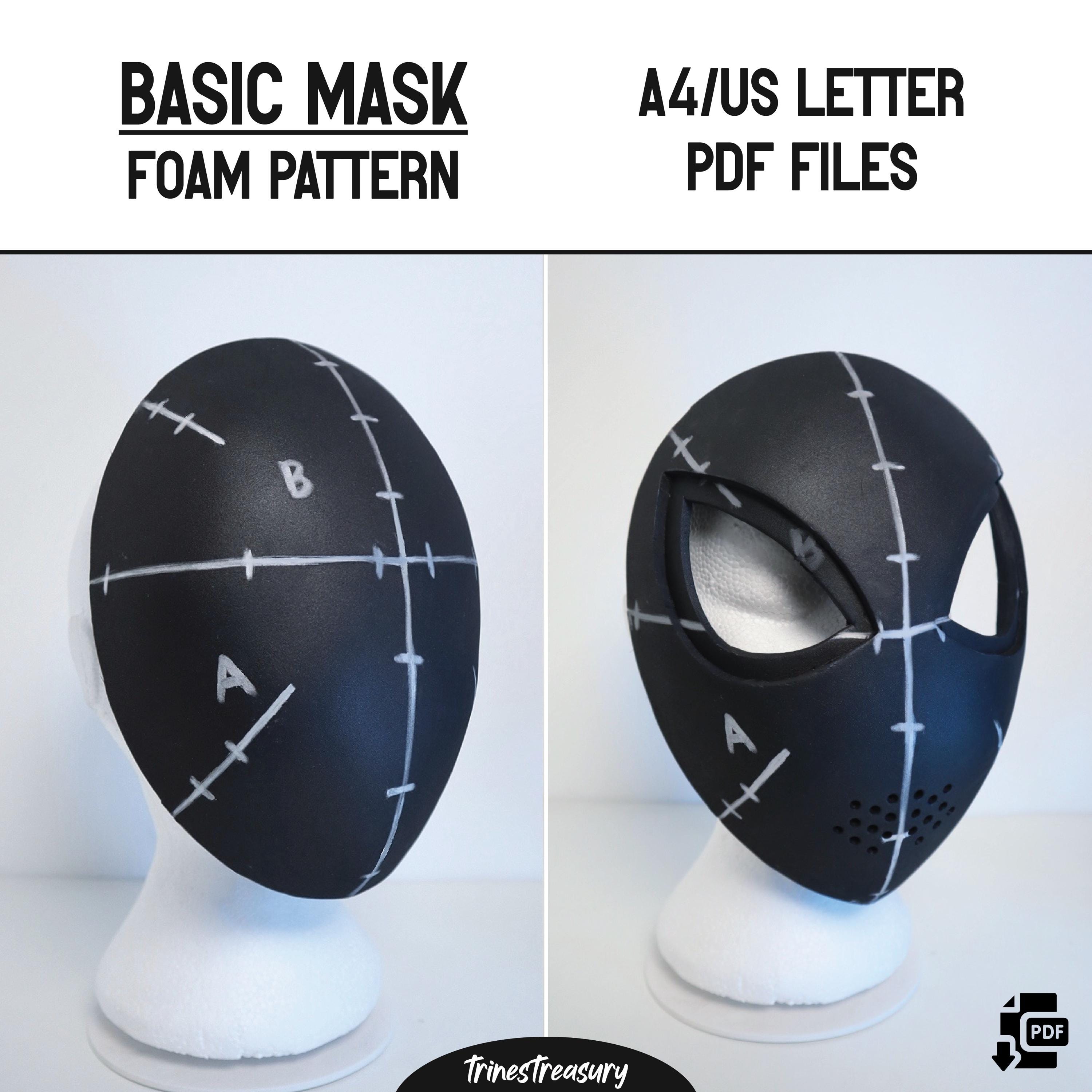 Basic Mask Patterns + Guide - A4 and US Letter - Instant Digital ...