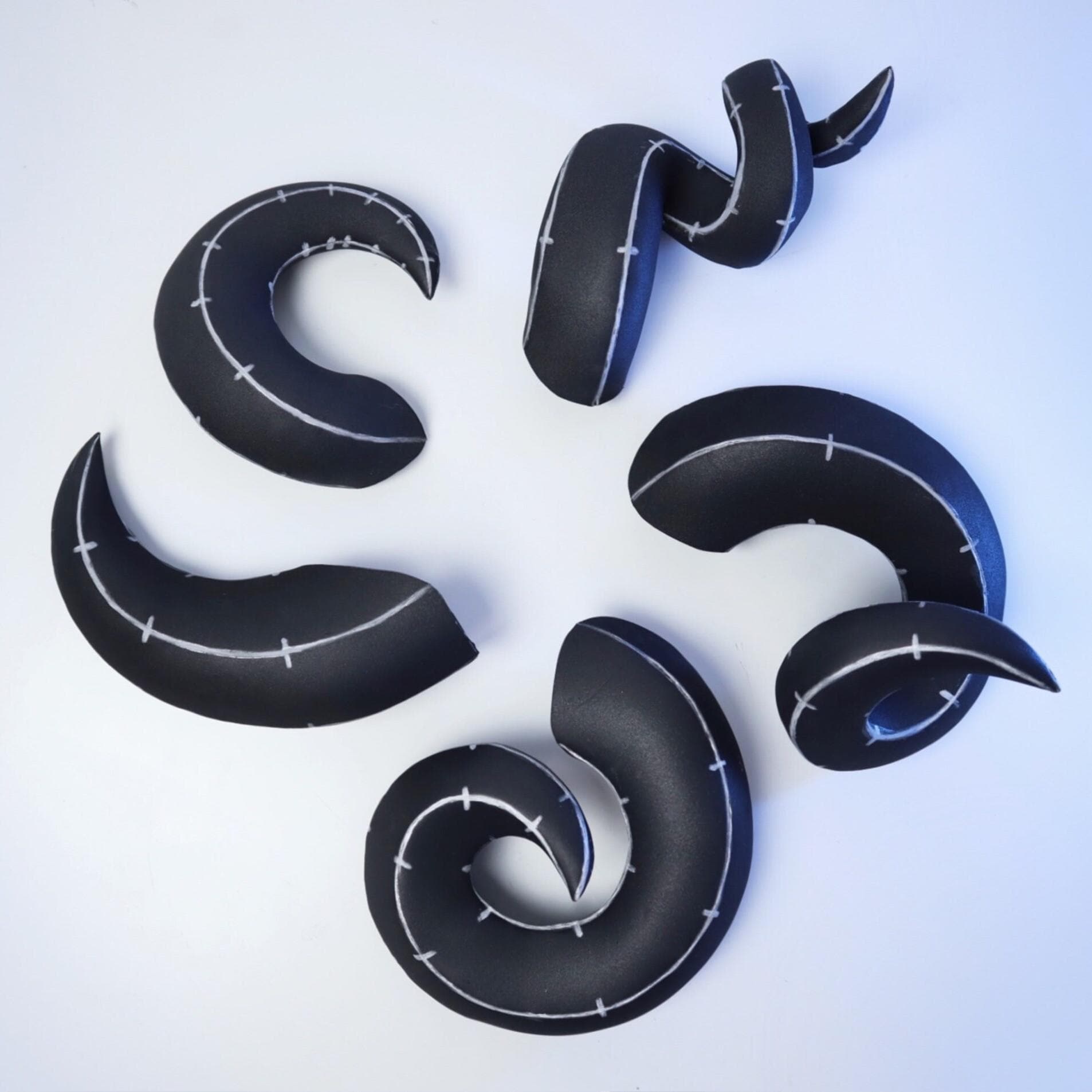 Ram Horns Pattern Collection for EVA Foam + Guides - A4 and US Letter ...