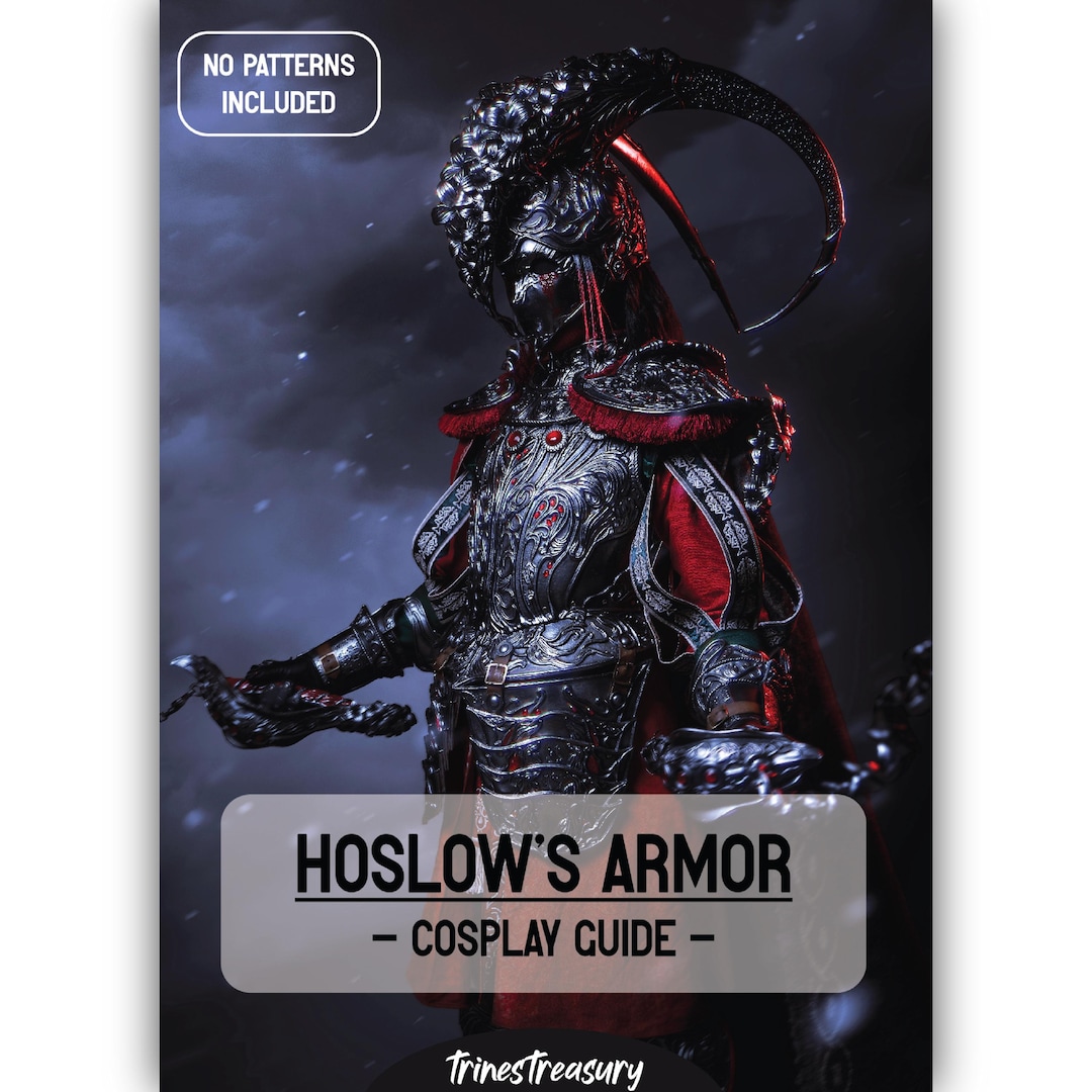 Hoslow's Armor - Cosplay Guide - No Patterns or Files Included! - Etsy