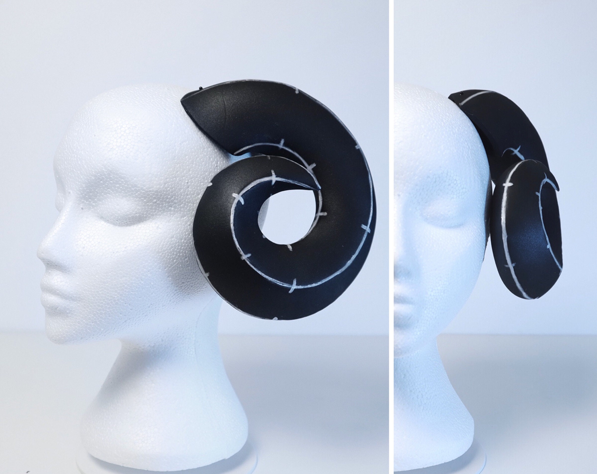 Ram Horns Pattern Collection for EVA Foam + Guides - A4 and US Letter ...