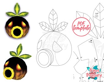 Cosplay Mask PDF Pattern/template - Etsy