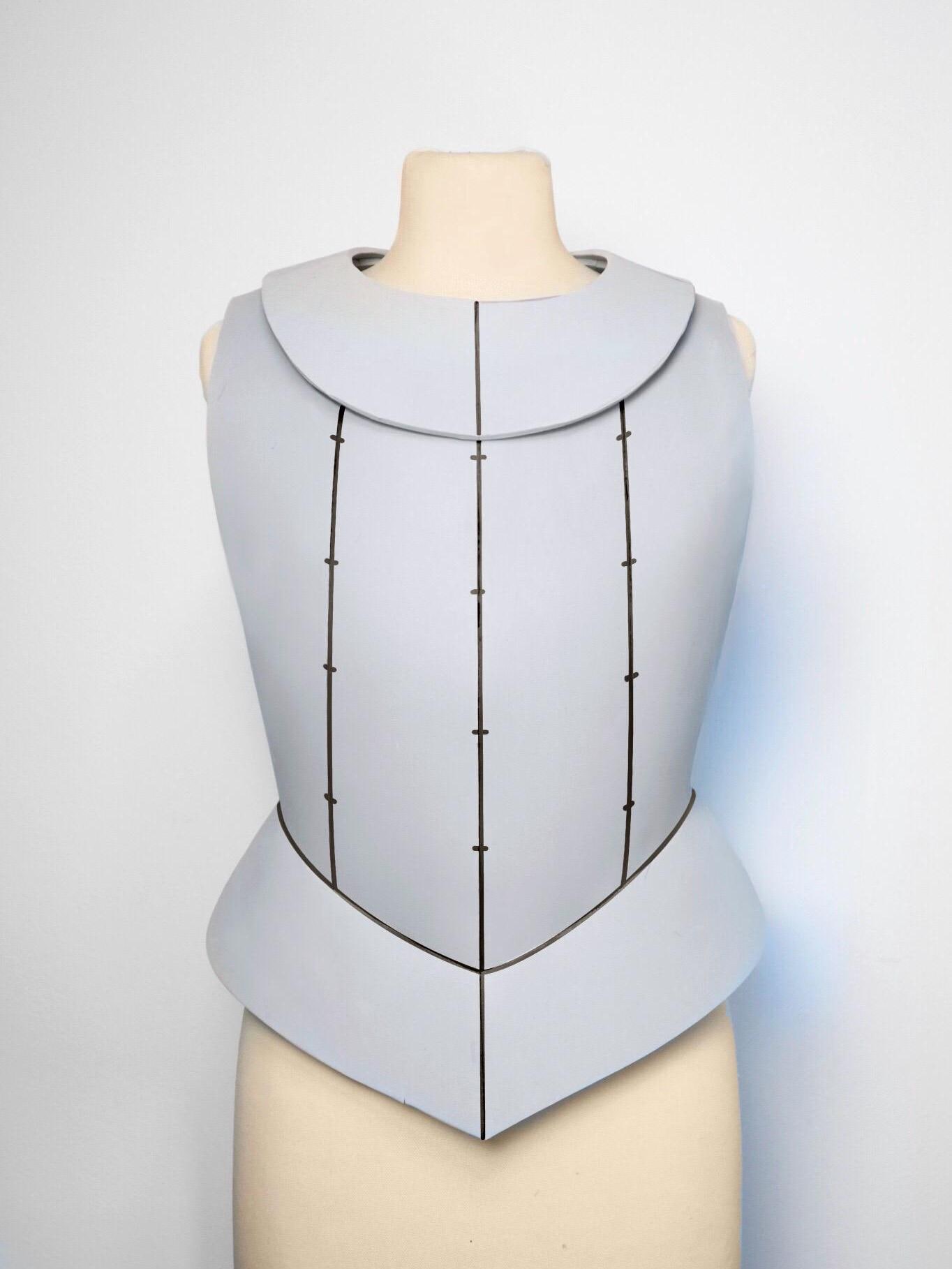 Medieval Breastplate Pattern for EVA Foam - A4 and US Letter - Instant ...