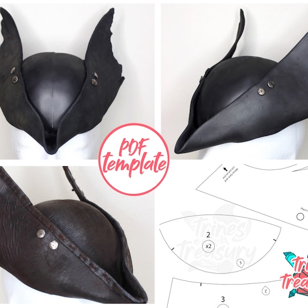 Tricorn Hat Pattern - Etsy