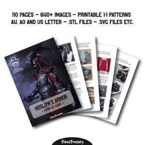 Hoslow's Armor - Cosplay Guide + Patterns (one Size - A4, A0 and US ...