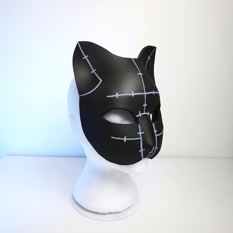 Cat Mask Pattern + Guide - A4 and US Letter - Instant Digital Download ...