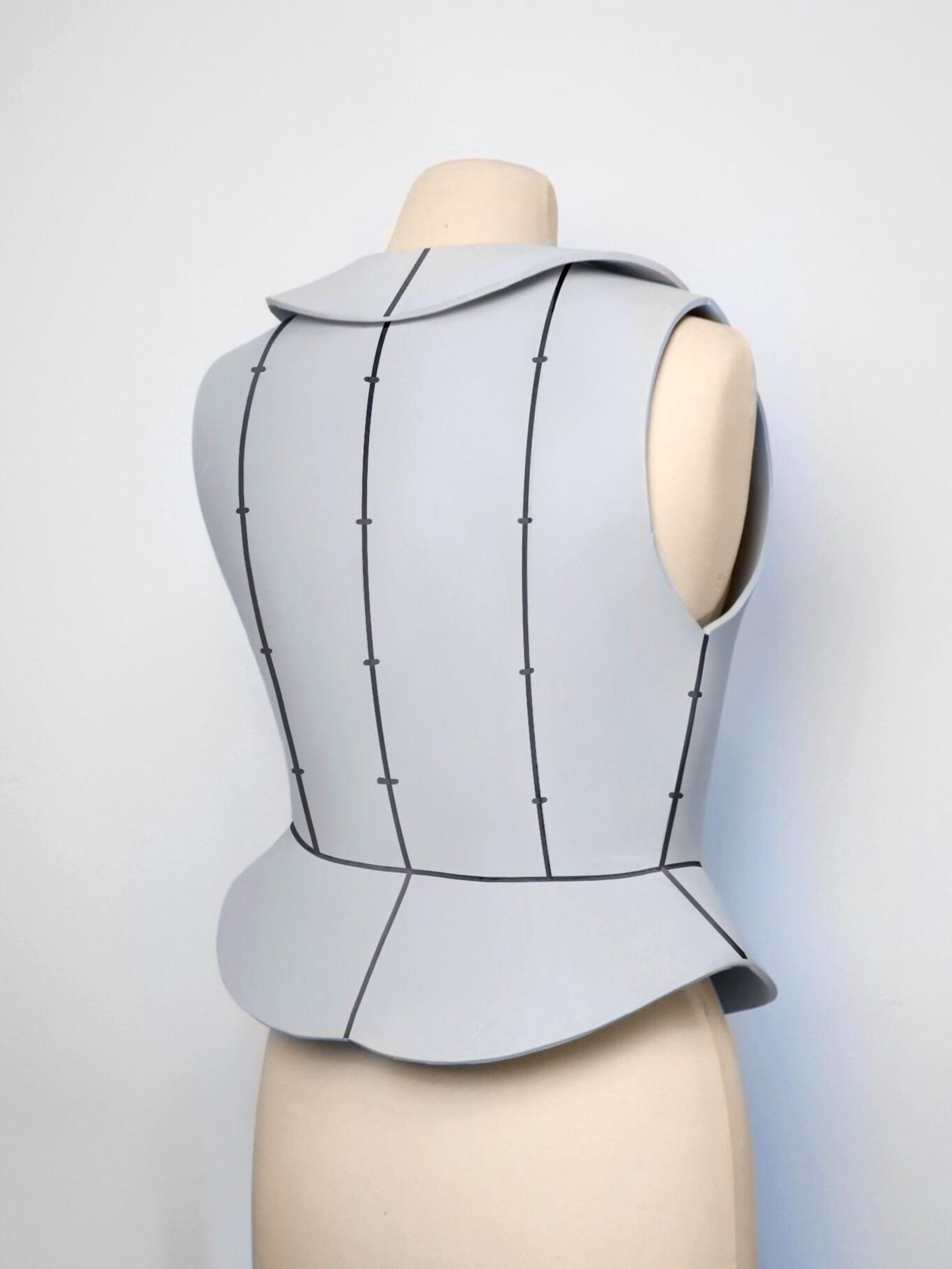 Medieval Breastplate Pattern for EVA Foam - A4 and US Letter - Instant ...