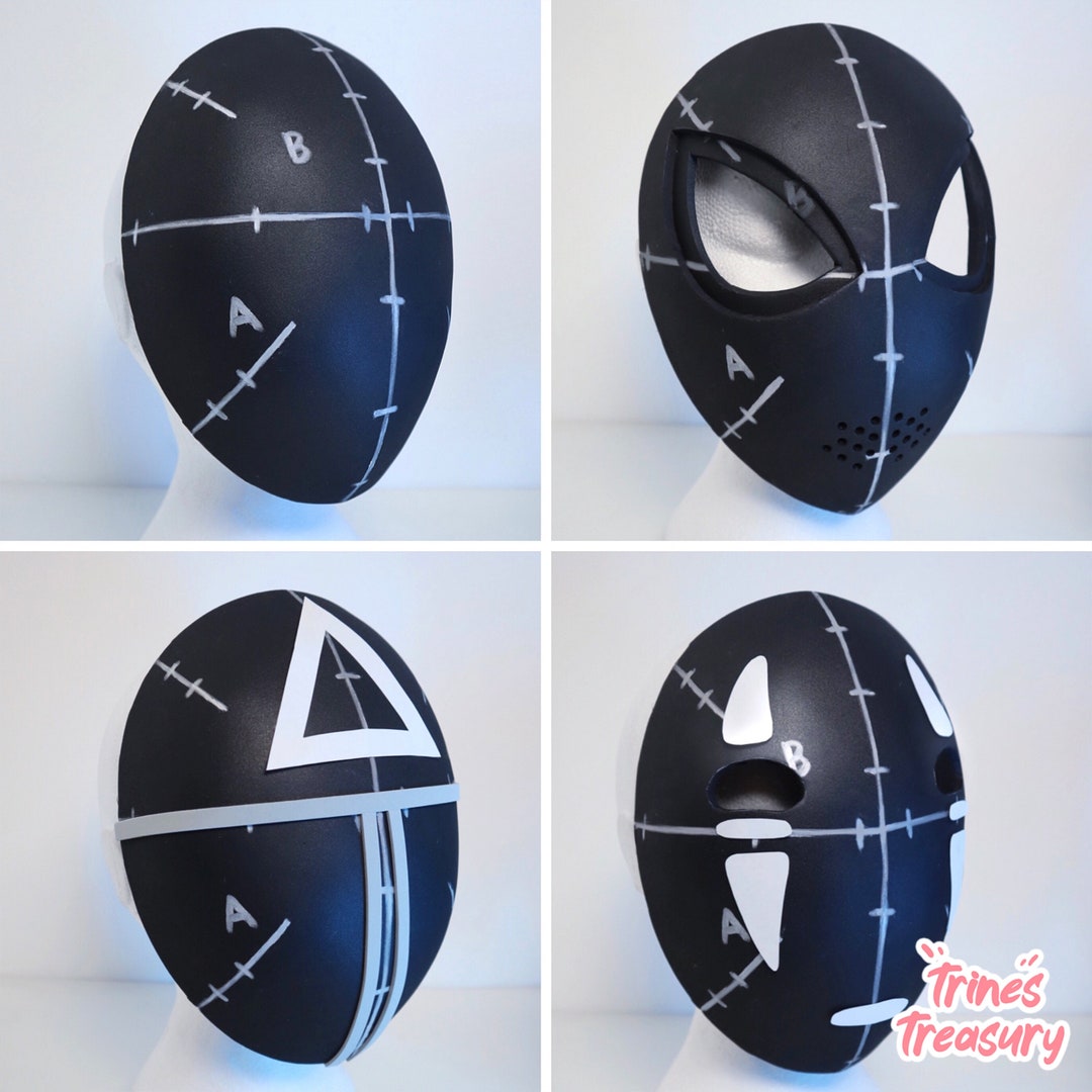 Basic Mask Patterns for EVA Foam - A4 and US Letter - Instant Digital ...