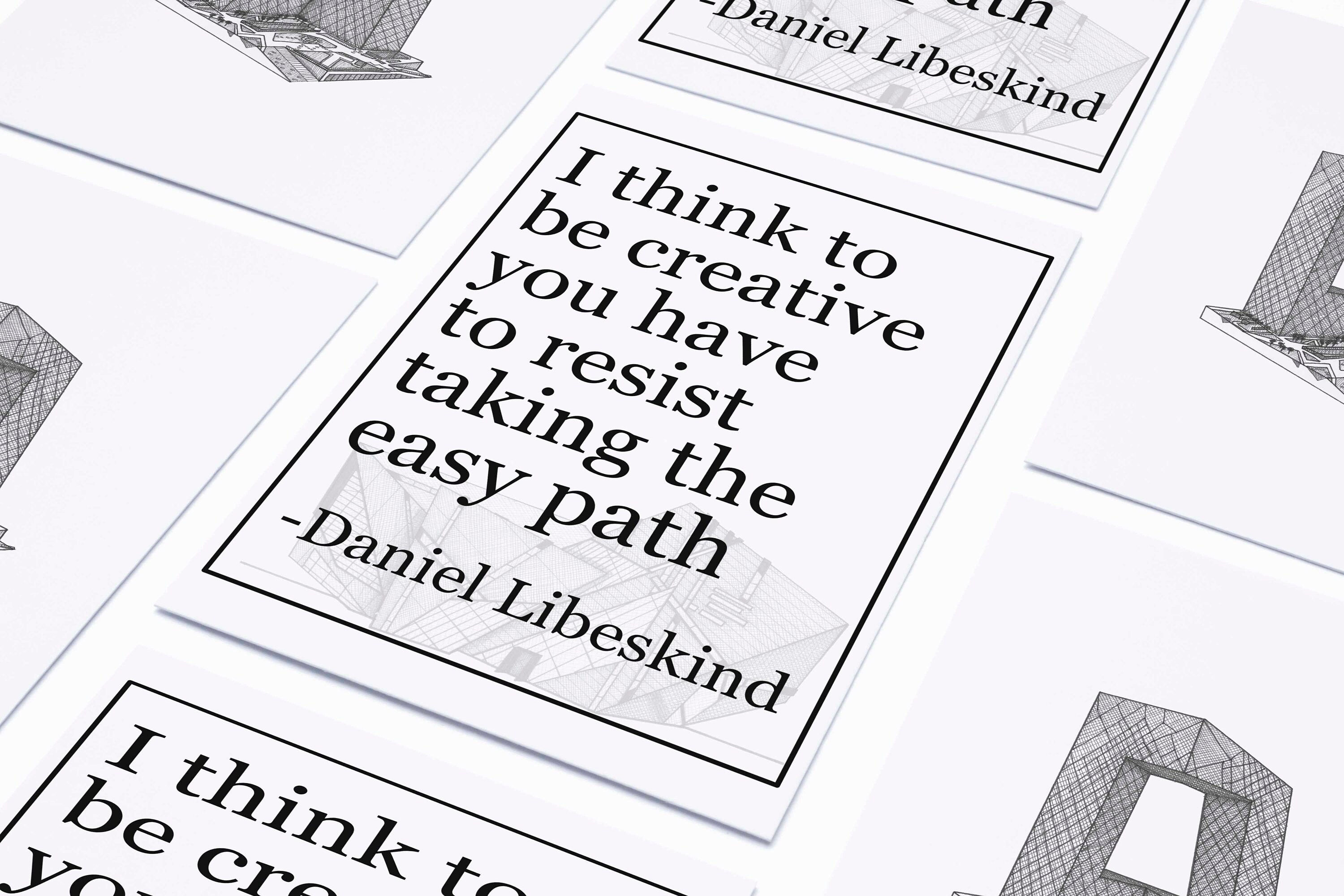 Architect Quote Daniel Libeskind Print Architecture Quote - Etsy