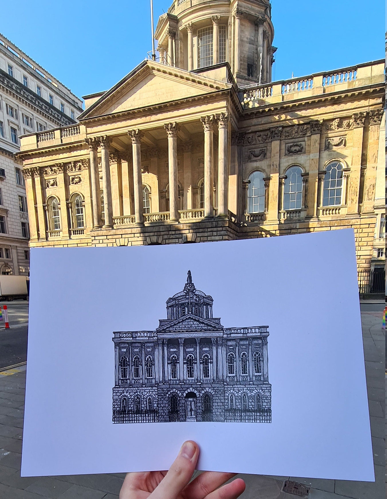 Liverpool Town Hall Architecture Print Liverpool Wedding | Etsy