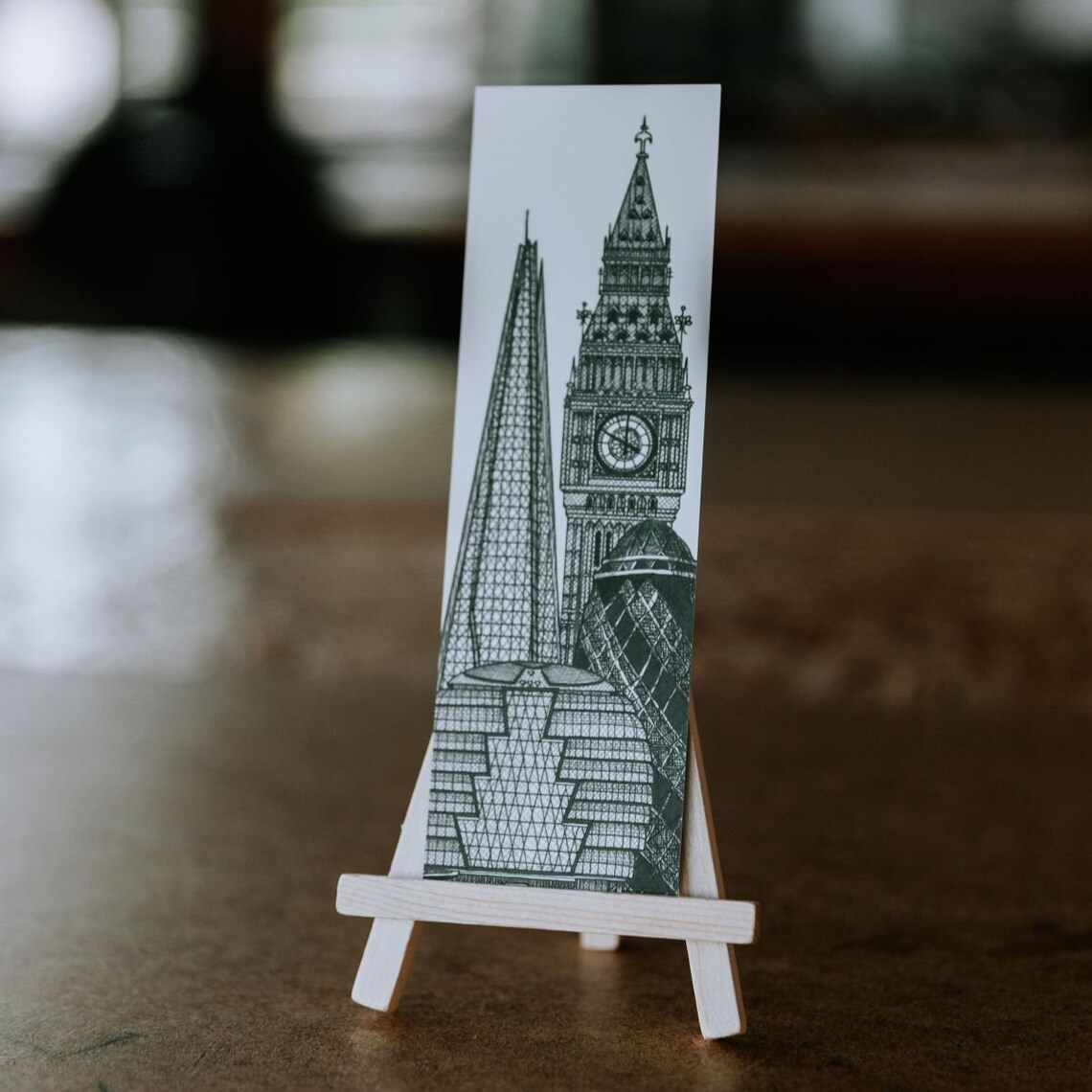 London Bookmark, London Landmarks, London Drawing, London Skyline ...