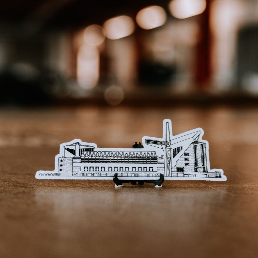 Anfield Vinyl Sticker, Liverpool FC Sticker, Liverpool FC Gift ...