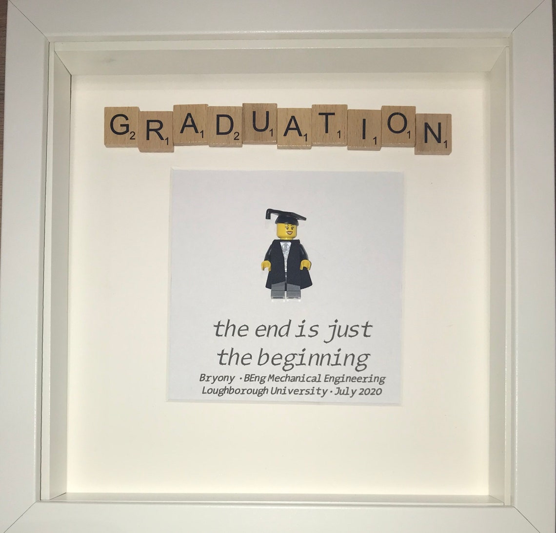 Personalised Graduation Lego Frame - Etsy UK