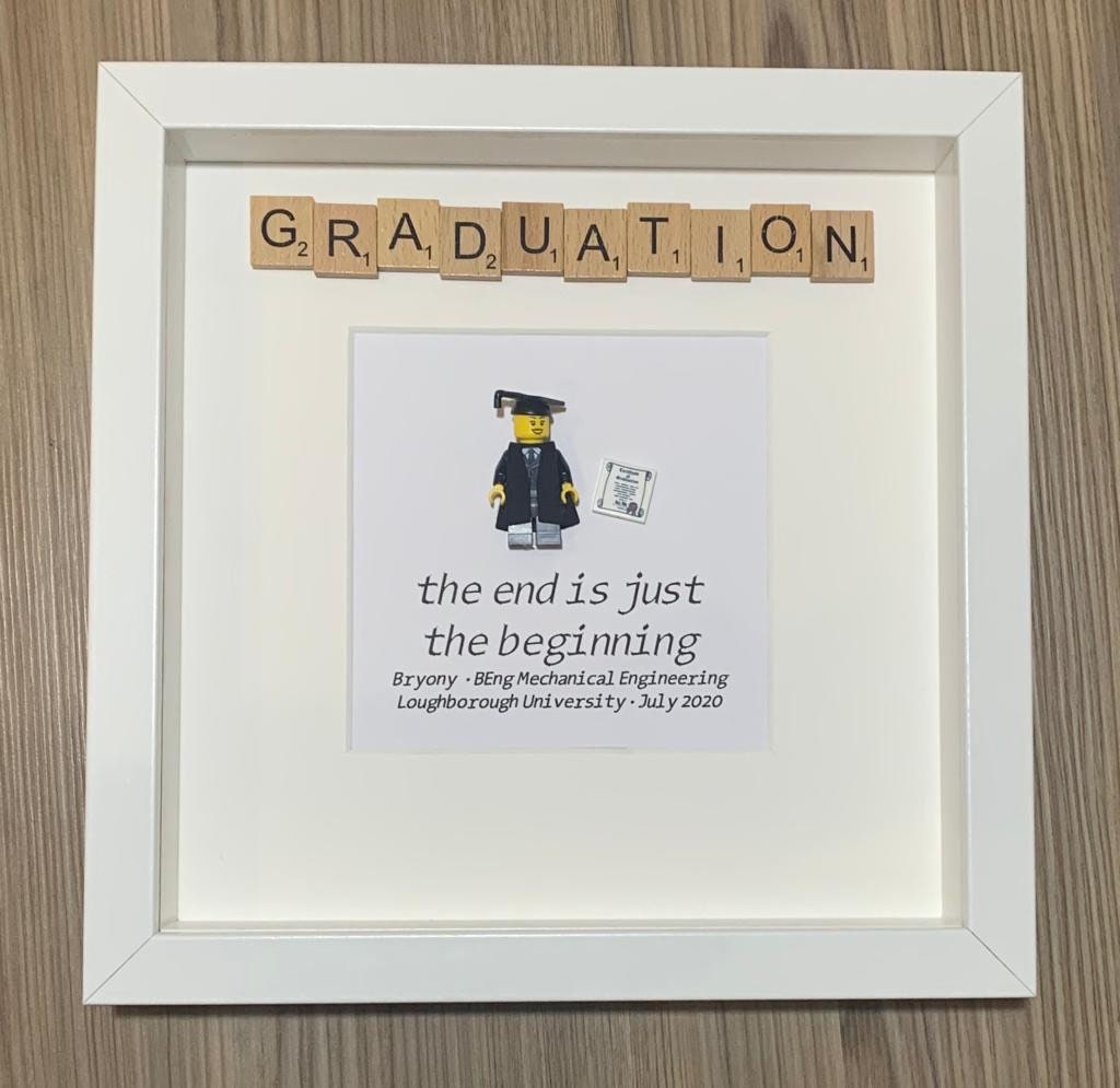 Personalised Graduation Lego Frame - Etsy UK