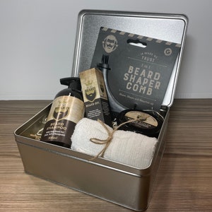 Men's Grooming Gift Tin "if the Beard Fits Wear It" With or Without ...