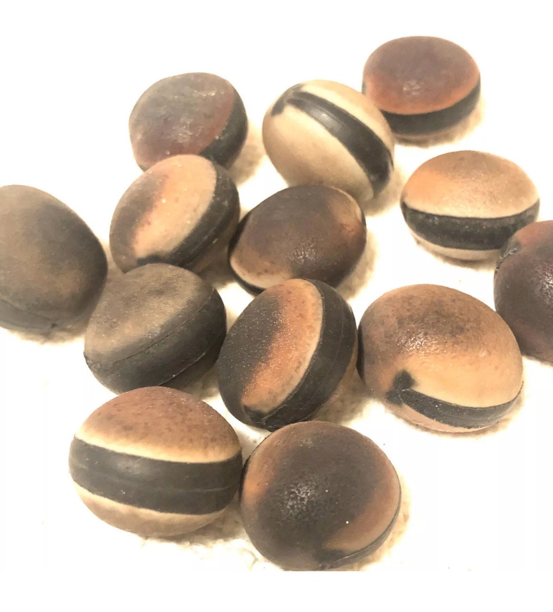 Deer's Eye Amulet - Ojo De Venado -mates- Occult - Witchcraft-black ...