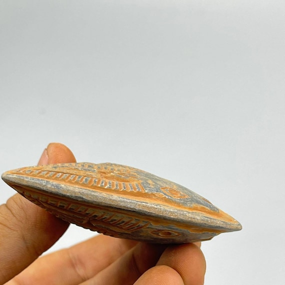 Ancient Near Eastern Old Bactrain Stone Horn Animal A… - Gem