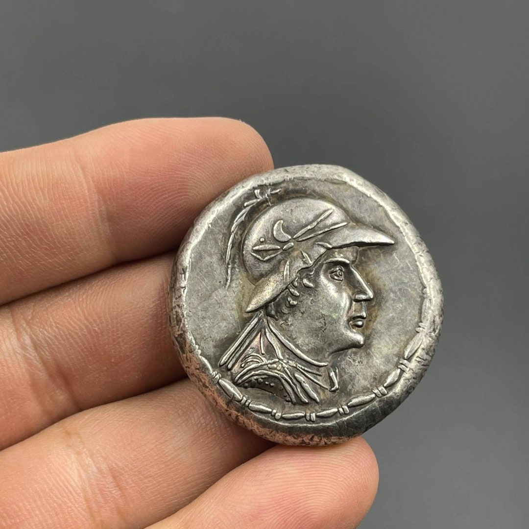 Stunning Circa 3rd Century Greek Empire Excellent Solid Silver Lovely ...