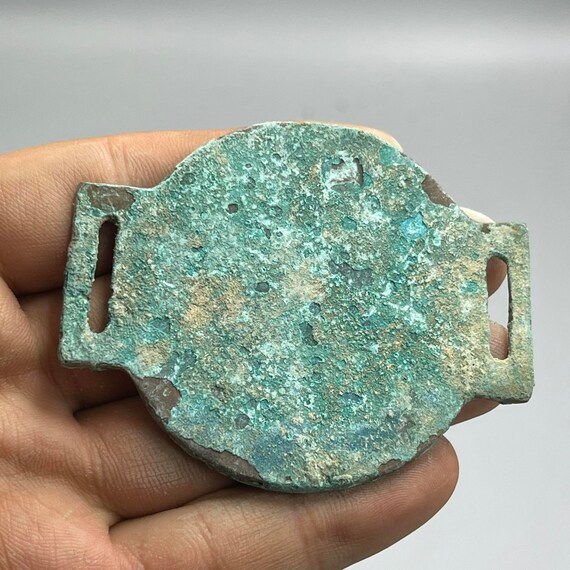 Rare European Finds Ancient Old Roman Bronze Buckle D… - Gem