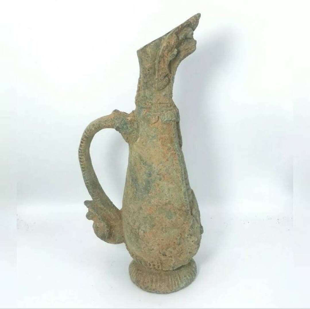 Ancient Celtic Bronze Wine Jug With Snake Beast (22CM) - Etsy