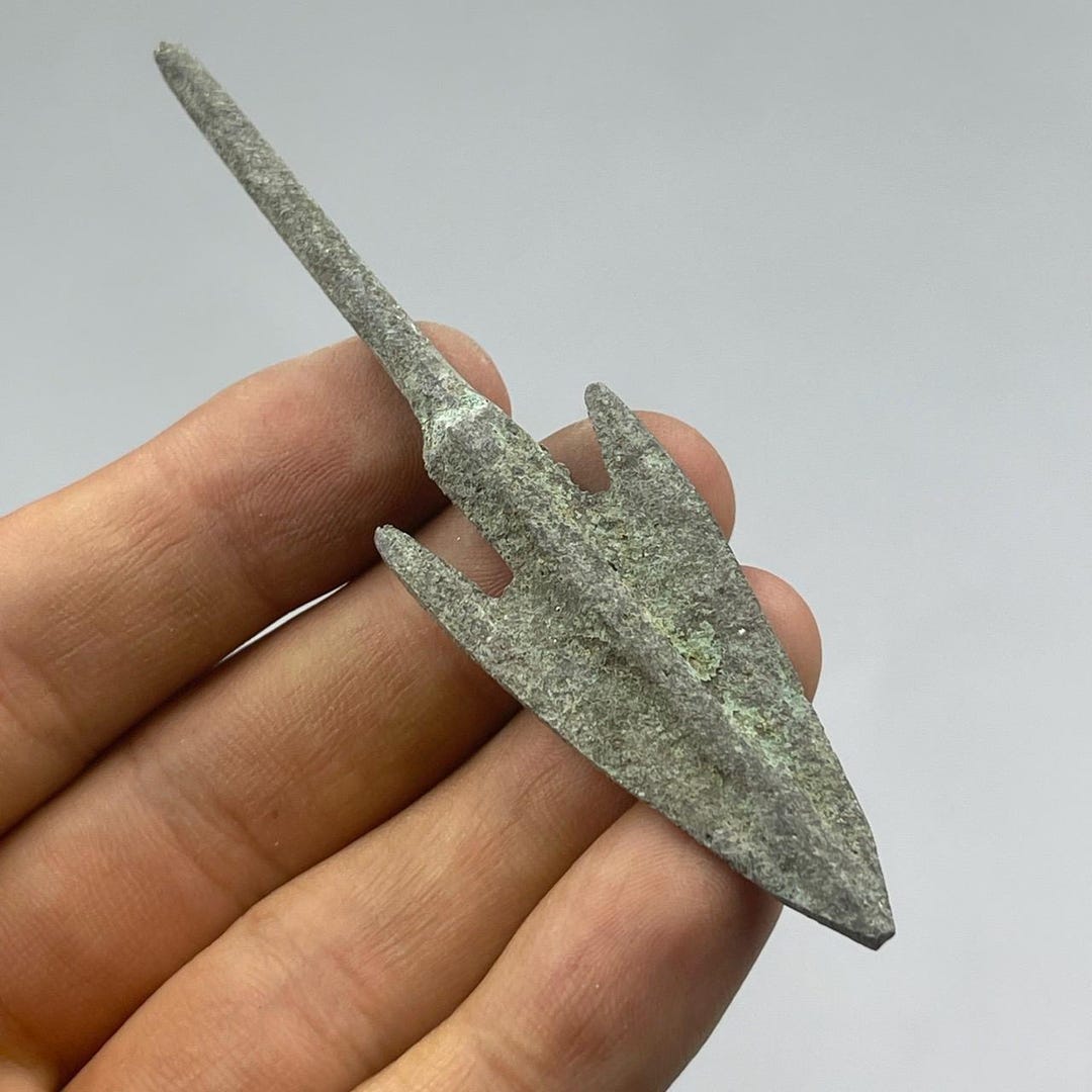 Ancient Greek Bronze Arrow Head: Long Shot Relic - Etsy