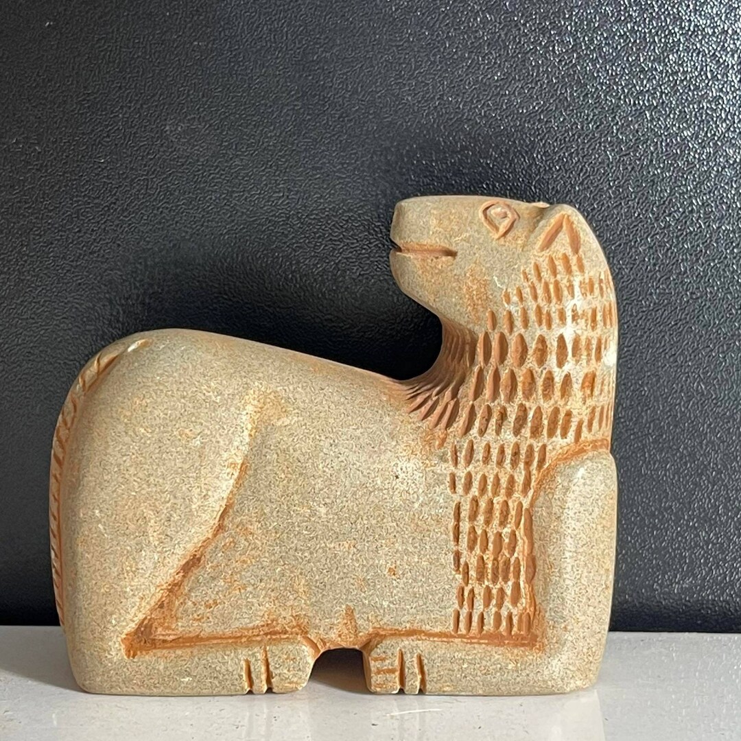 Beautiful Authentic Ancient Old Bactrain Stone Animal Intaglio ...