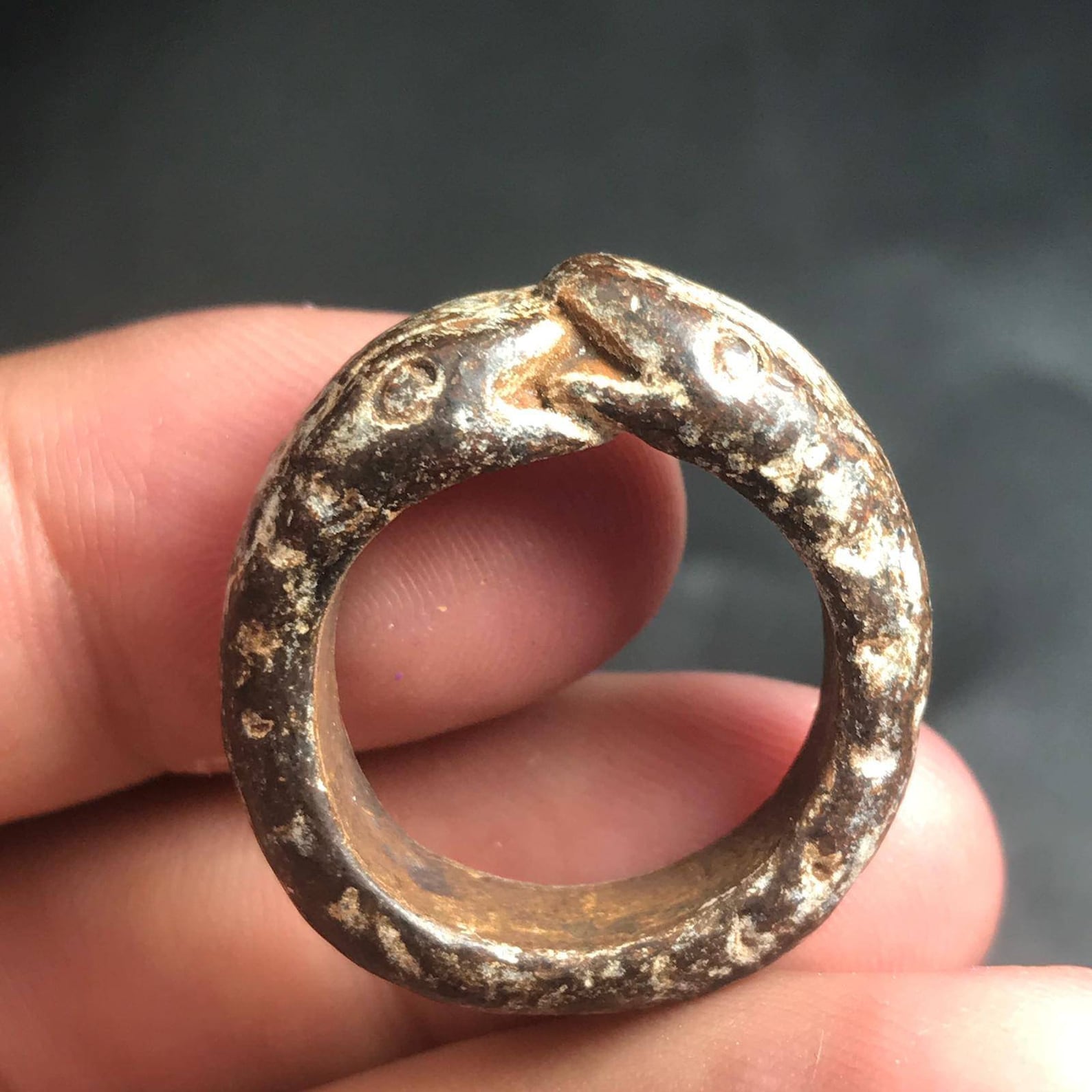 Vintage Antique Ancient Roman Old Bronze Wonderful Rare Ring - Etsy