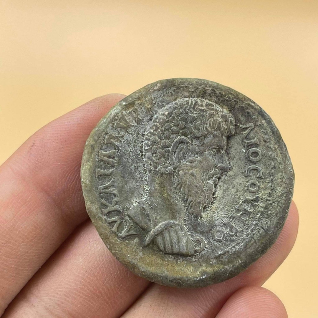 Genuine Ancient Greek Bronze Coin - Third Century Empire - Etsy