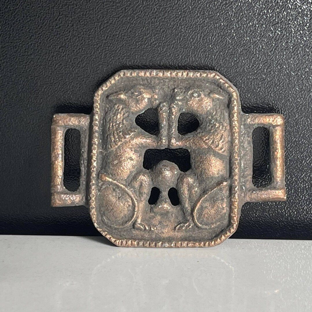 Ancient Roman Bronze Buckle: Animal Figure Collectible - Etsy