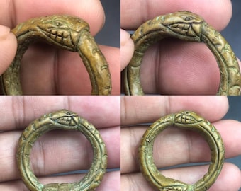 Bronze Snake Ring - Etsy